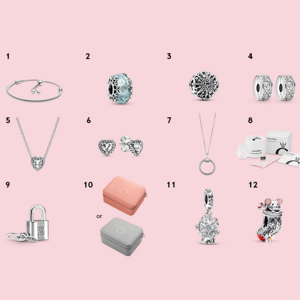 Pandora Advent Calendar : 12 Days Of Luxury Jewellery